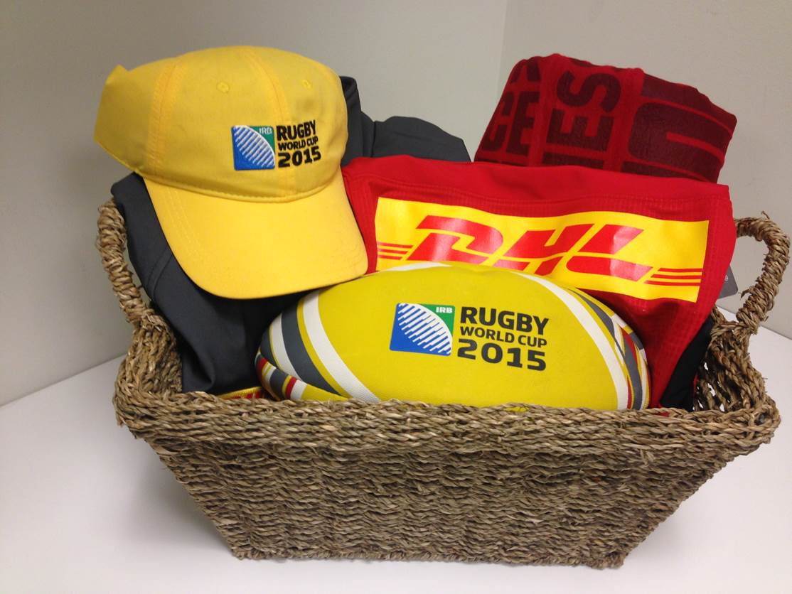 DHL: RUGBY WORLDCUP GIFT BASKET GIVEAWAY - Pink and Blue Magazine